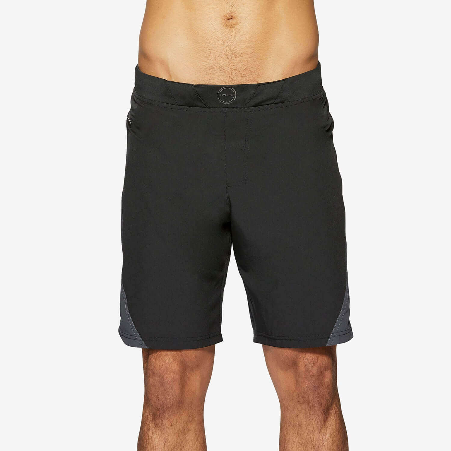 The Men's Black Incline Lined Short | HYLETE