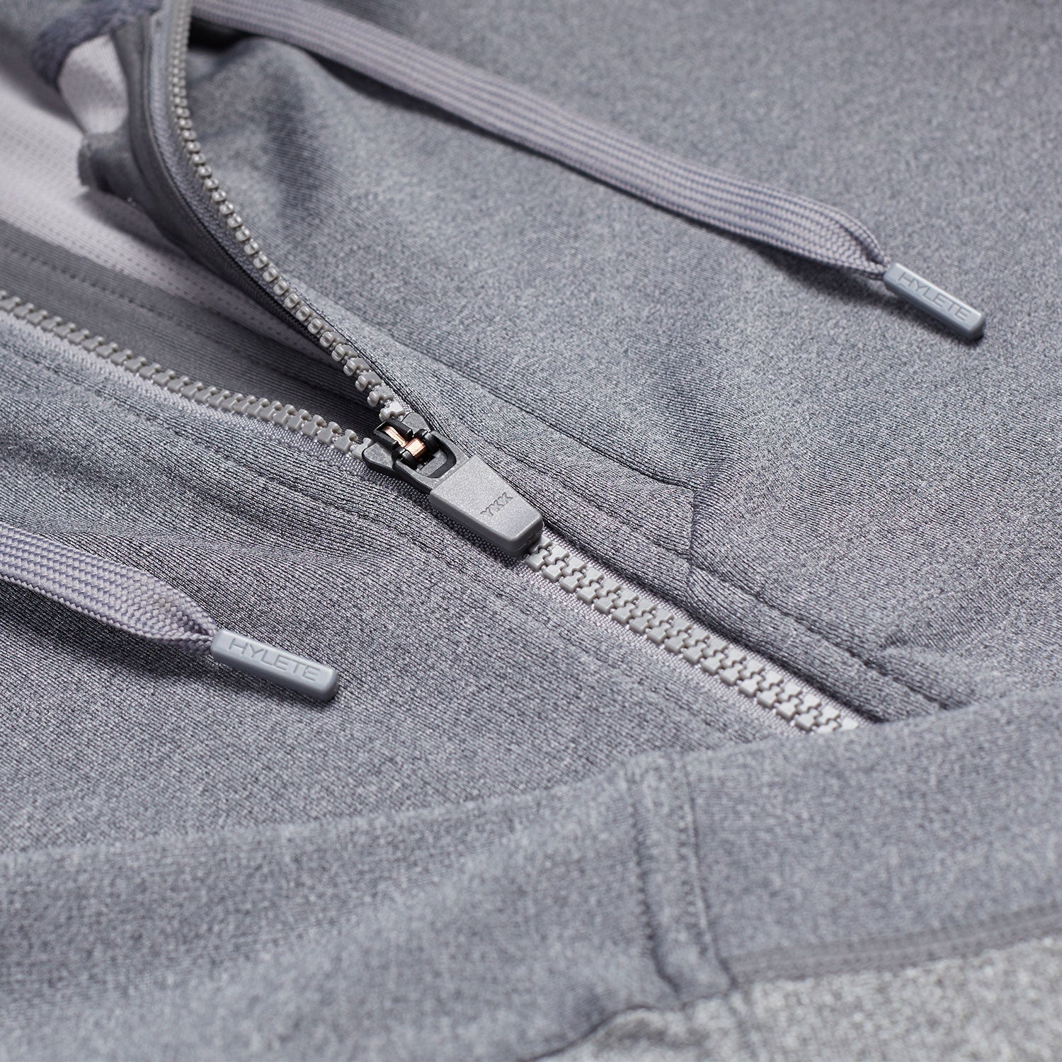 Flexion II Jacket Heather Slate/Gray - Performance Layer – HYLETE